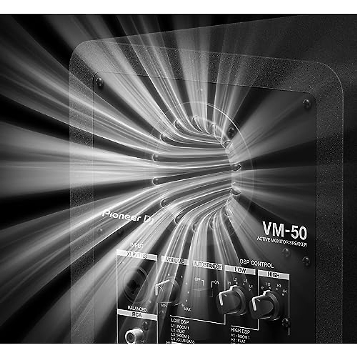 Pioneer DJ VM-80 8-inch Active Monitor Speaker - Black