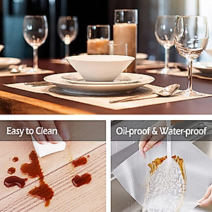 Shelf Liner, Raydior Drawer Liner Non-Slip Washable, 12in×20Ft Cabinet Liner Non-Adhesive Shelf Liners for Kitchen Cabinets, Wire Shelves, Refrigerator Liners Come with 6pcs Drawer Divider (Clear)