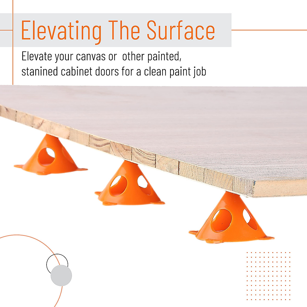 Mr. Pen- Painters Pyramid Stands, 20 Pack, Canvas Holder Stand, Painting Stand, Paint Stand for Canvas, Door Stands for Painting, Door Painting Stand, Paint Pyramids, Canvas Stands for Paint Pouring