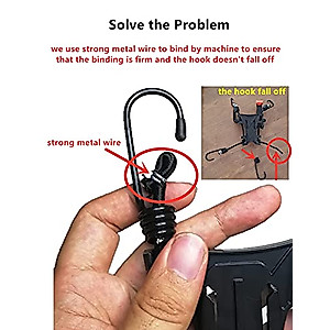 Action Camera Backstop Chain Link Fence Clip Mount Compatible with GoPro Hero 11,10,9,8,7,6,5,4,3,3+,max,Session,Fusion and DJI OSMO AKASO,Suitable for Recording Baseball Softball Tennis