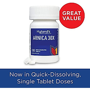 Hyland's Naturals Arnica 30x, 100 Tablets