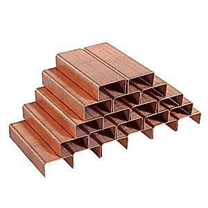Alsisk Pack of 4000PCS No.10 Mini Staples(Smaller Than Standard Staples) … (Rosegold)