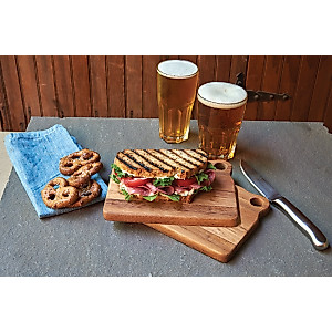 Ironwood Gourmet Montagu Sandwich Board Set, Acacia Wood, 2-Piece