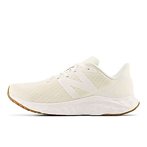 New Balance Women's Fresh Foam Arishi V4 Running Shoe, Raw Sugar/Gum, 8