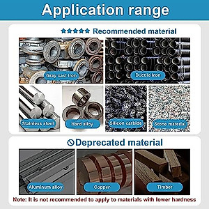 Brazed Diamond Grinding Disc,4 Inch Vacuum Brazed Diamond Grinding Cup Wheel,Angle Grinder Casting Cutting Discs,for Granite Marble Diamond Iron Steel Masonry Convex (5pcs)