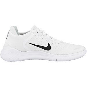 Nike Women's Free RN 2018 Running Shoe White/Black 5.5 M US