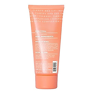 e.l.f., SuperClarify Cleanser, Lightweight, Gentle, Effective, Soothing, Removes Makeup and Impurities, Prevents Clogged Pores, Strengthens , Infused with Lavender, 3.4 Fl Oz