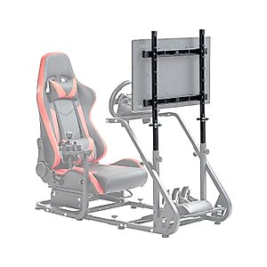 Dardoo Racing Simulator Cockpit Monitor Mount Fits for Logitech/Thrustmaster G923 G29 G920 Wheel Frame,Xbox One,PC,Excluding Steering Wheel,Shift Lever,Pedals,Seat and Racing Frame