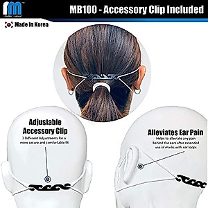 Alliable Medical [10Packs] KF-94 - Face Protective Mask for Adult (White) [Made in Korea] [10 Individually Packaged] Premium KF-94 Certified Face Safety White Dust Mask [English Packing]