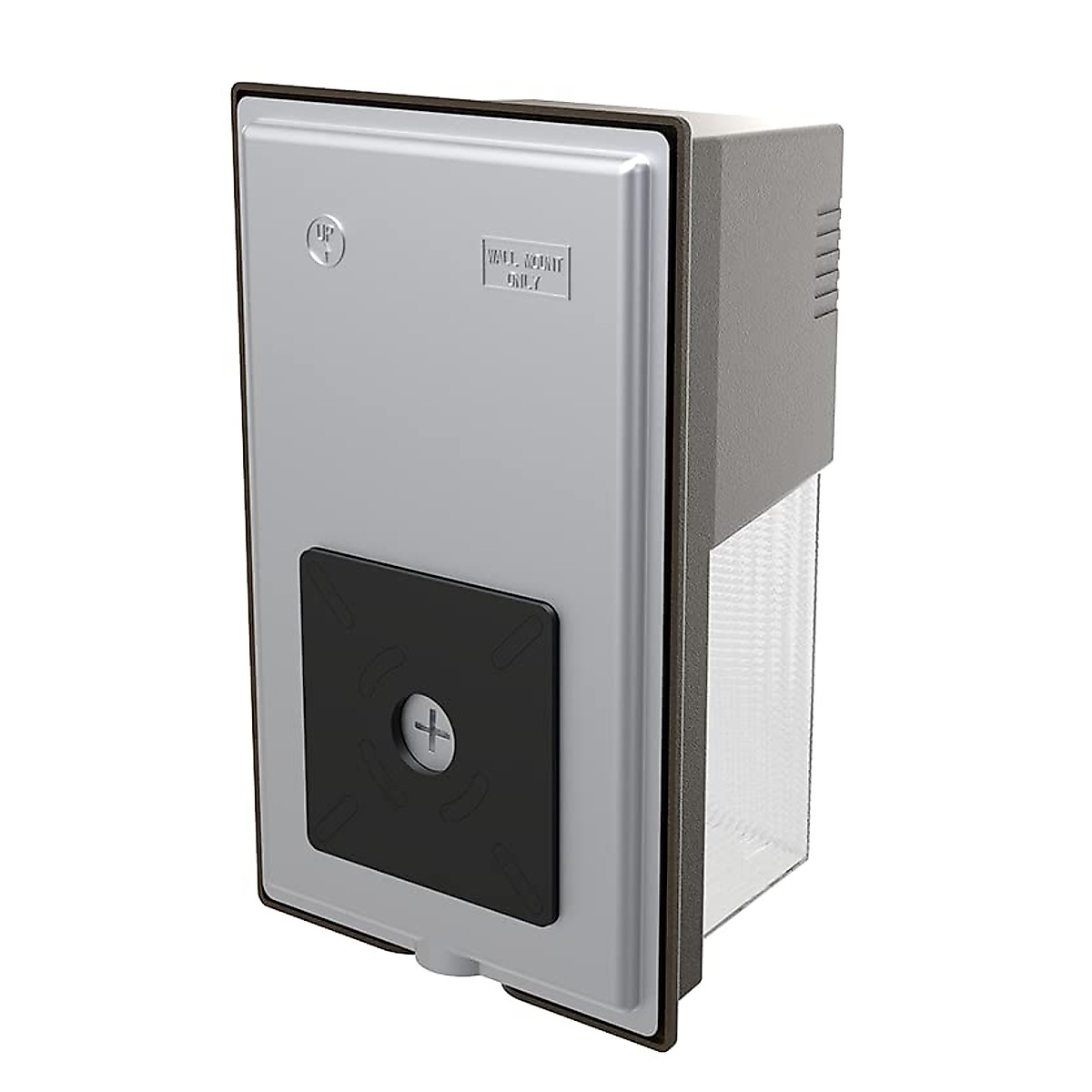 Lithonia Lighting TWS LED ALO SWW2 MVOLT PE DDB M2 LED Wall Pack with Switchable Color Temperature, Adjustable Lumen Output and Switchable Photocell, MVolt 120-277V, Dark Bronze