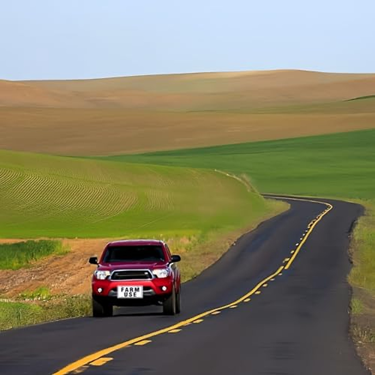 2-Pack Farm Use Id Tag Sign,12"x 6" .04" Aluminum Reflective Sign Rust Free Aluminum-UV Protected and Weatherproof