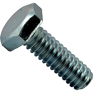 Hard-to-Find Fastener 014973100032 Hex Bolts, zinc