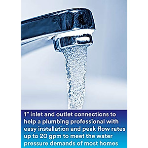 3M Aqua-Pure Whole House Sanitary Quick Change Water Filter System AP904, Reduces Sediment, Chlorine Taste and Odor, and Scale