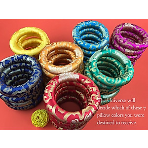 5 Gold Tibetan Meditation Yoga Singing Bowl Set (Large) ~Live Fully Now ~ Tuned to B ~ Hand Hammered Antique healing bowl design ~Wood Striker ~ Himalayan bowl for Meditation, hand yoga, and Chakra