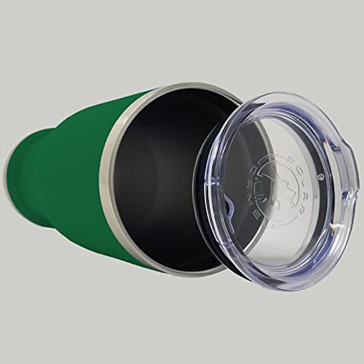 LaserGram 20oz Vacuum Insulated Pilsner Mug, EMT Emergency Medical Technician, Personalized Engraving Included (Green)