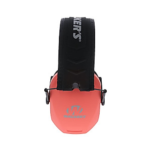 Walker's Earmuffs, Slim Passive-Coral, One-Size