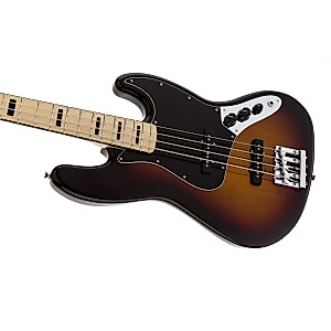 Fender Geddy Lee Jazz Bass, 3-Color Sunburst, Maple Fingerboard