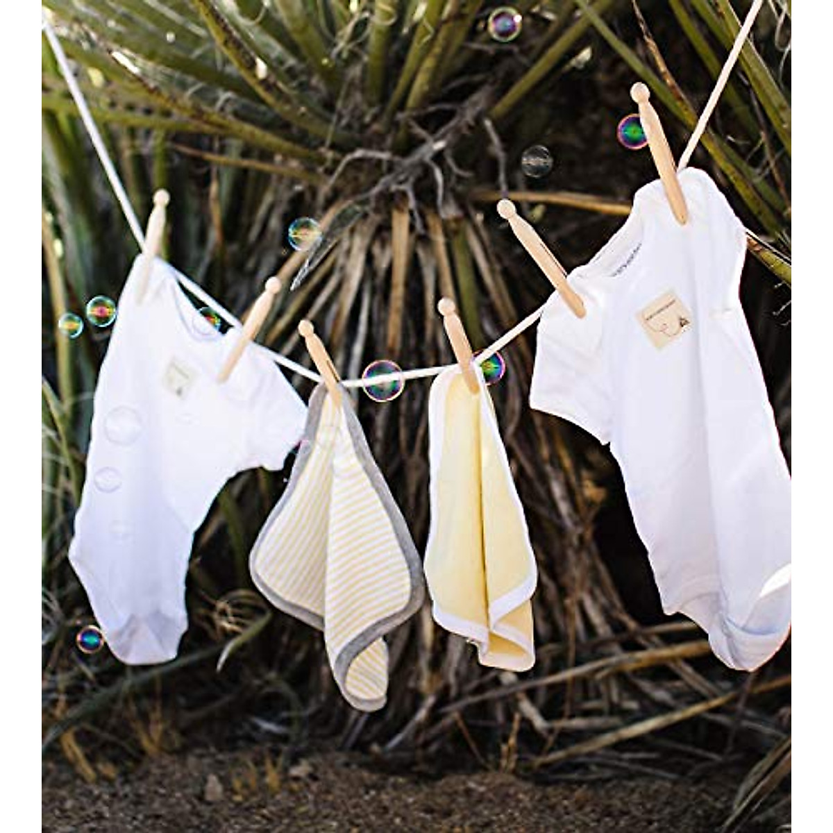 Burt's Bees Baby Washcloths, Absorbent Knit Terry, Super Soft 100% Organic Cotton