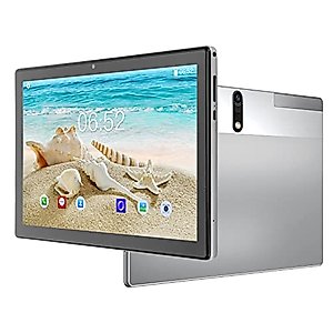 FOTABPYTI HD Tablet, 2.4G 5G WiFi 10.1in Tablet Support Dual Card Dual Standby for Android8.1 for Drawing (US Plug)