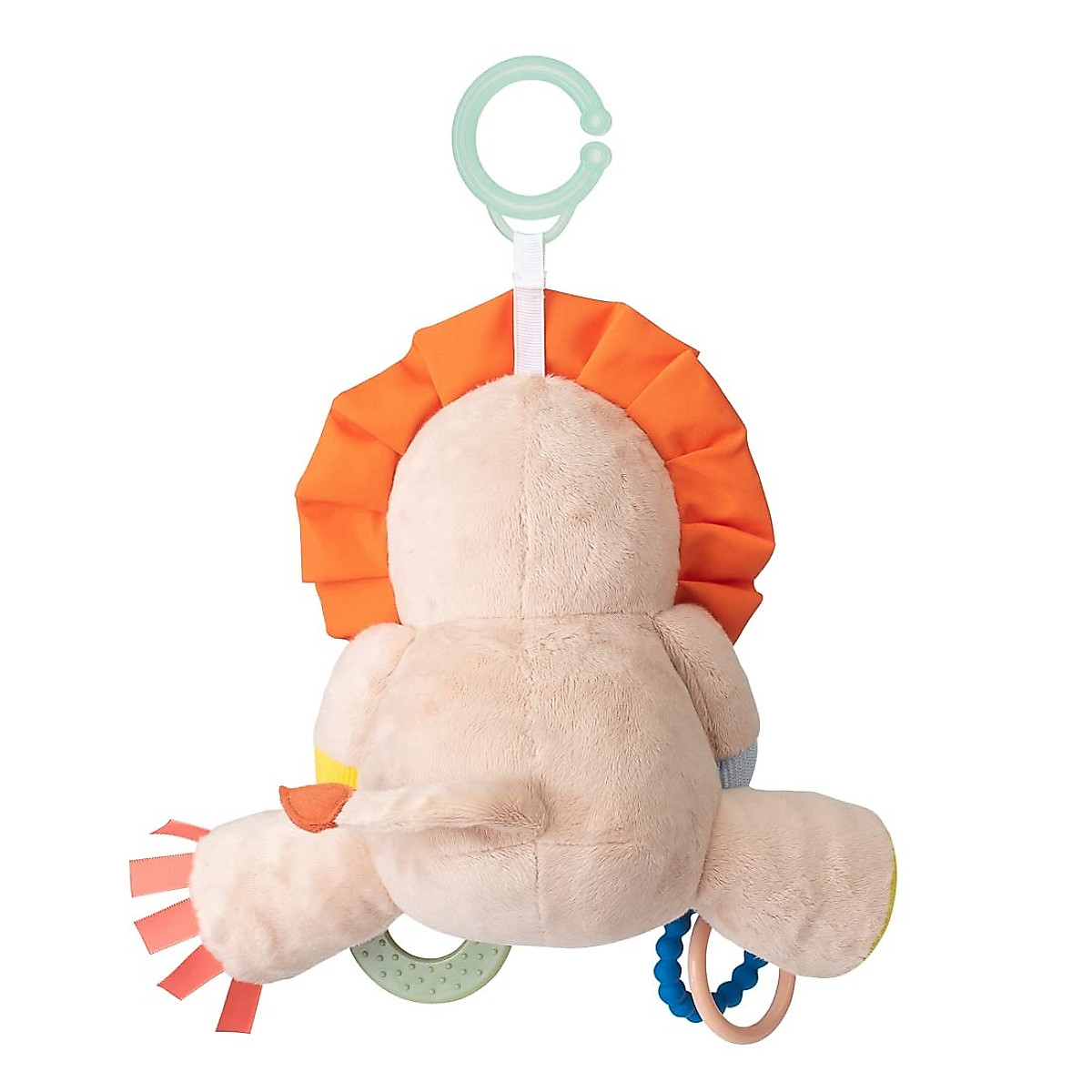 Taf Toys Harry The Lion, Newborn & Baby Developmental Soft Activity Toy. Helps Develop Motor Skills. Perfect for Multi Sensory Play with a Mirror, Teethers & Rattles. Textures and Sounds. 3-6 Months