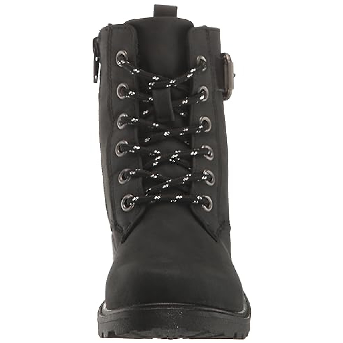 Blowfish Malibu Kids Girls Reyez-ki Combat Boot, Black, 2 Little Kid