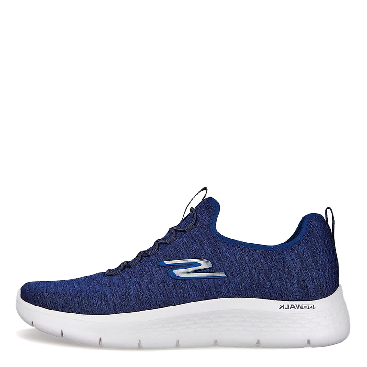 Skechers Men's Gowalk Flex-Athletic Slip-On Casual Walking Shoes with Air Cooled Foam Sneakers, Navy/Blue 2, 10.5