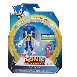 Sonic The Hedgehog 4" Articulated Action Figure Collection (Choose Figure) (Sonic)