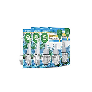 Air Wick, Plug in Scented Oil 2 Refills, Fresh Waters, 1.34 Oz (Pack of 2)