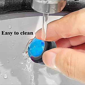 100 Pcs Silicone Wax Containers 3ML Multi Use Non Stick Wax Oil Storage Jars multicolour Food Grade