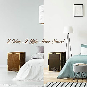 Yes4All 3 in 1 Wooden Plyo Box, Plyometric Box for Home Gym and Outdoor Workouts - Espresso - 16 x 14 x 12