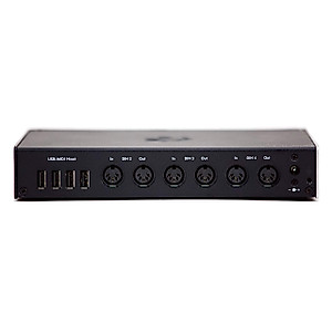 iConnectivity Interface with 4 in x 4 Out 5-pin DIN-MIDI Ports (mioXM)
