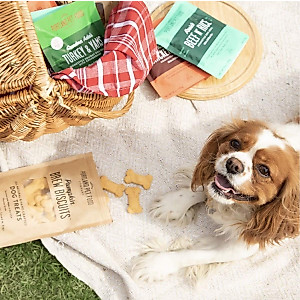 CRAFTED BY HUMANS LOVED BY DOGS Portland Pet Food Company Bacon Brew Biscuit Dog Treats (1 Pack, 5 oz Bag) – All Natural, Human-Grade, USA-Sourced and Made