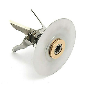 Blender Blade for Oster Osterizer with Rubber Seal Gasket & 4902 Blender Jar Bottom & 6 Point Fusion Blade 4980 replacement parts by SixElements