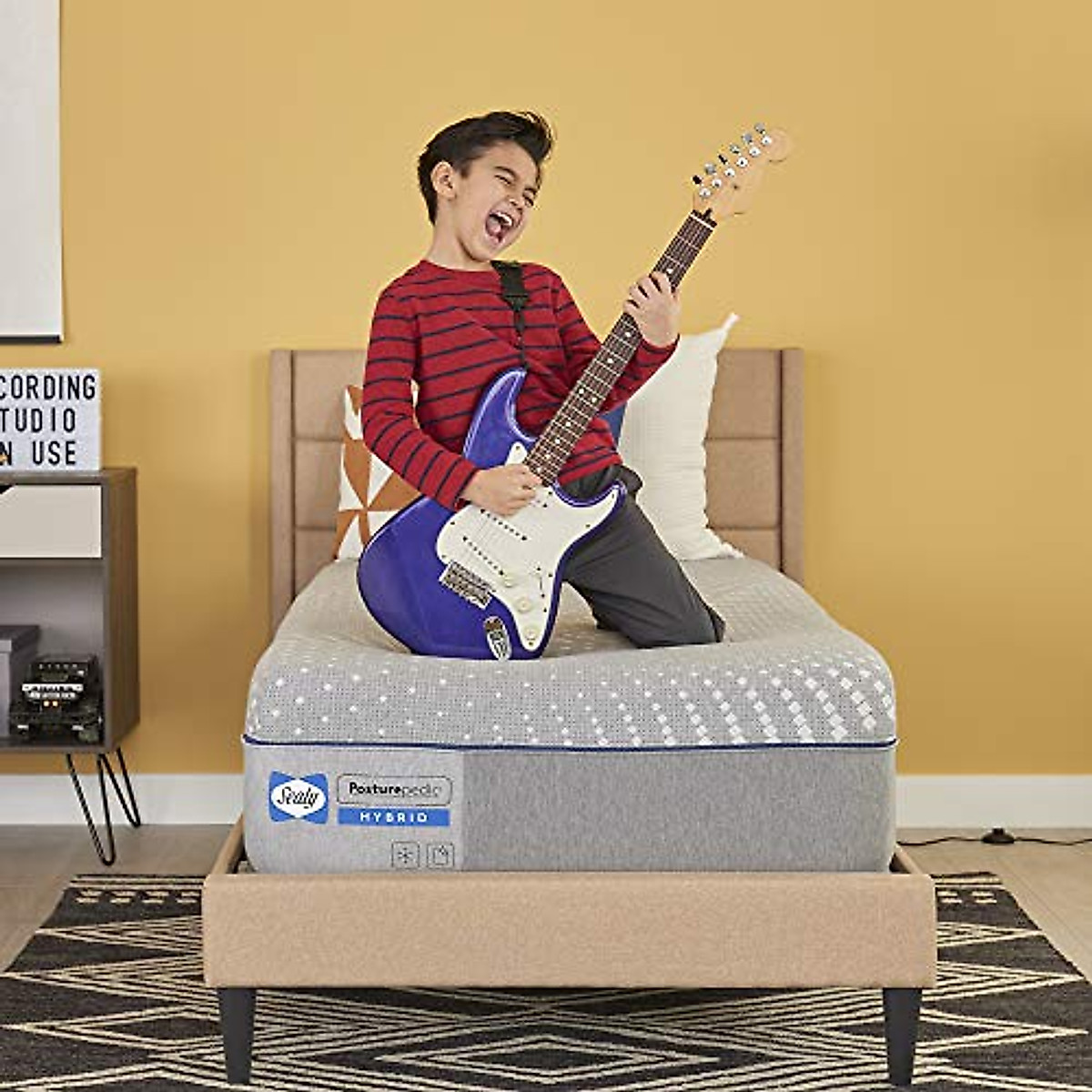 Sealy Posturepedic Hybrid Lacey Firm Feel Mattress, Twin XL