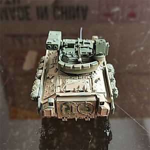 US M2A3 Bradley Fighting Vehicle Dusty Version 1/72 ABS Tank Pre-Built Model