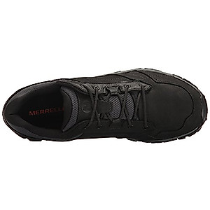 Merrell Men's Moab Adventure Lace Waterproof Hiking Shoe, Black, 9.5 M US