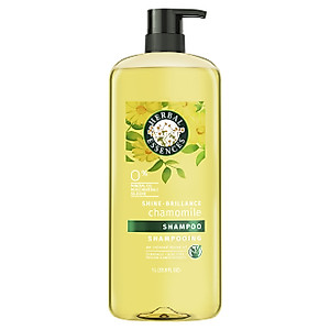 Herbal Essences Shine Collection Shampoo, 33.8 Fluid Ounce, Yellow, chamomile, botanical
