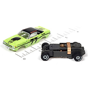 Auto World SC357-1 Thunderjet Sam Posey 1970 Dodge Challenger HO Scale Slot Car