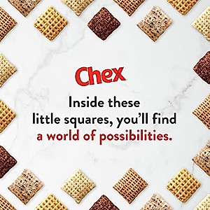 General Mills Peanut Butter Chex Cereal, Gluten Free Breakfast Cereal, Made with Whole Grain, 12.2 OZ