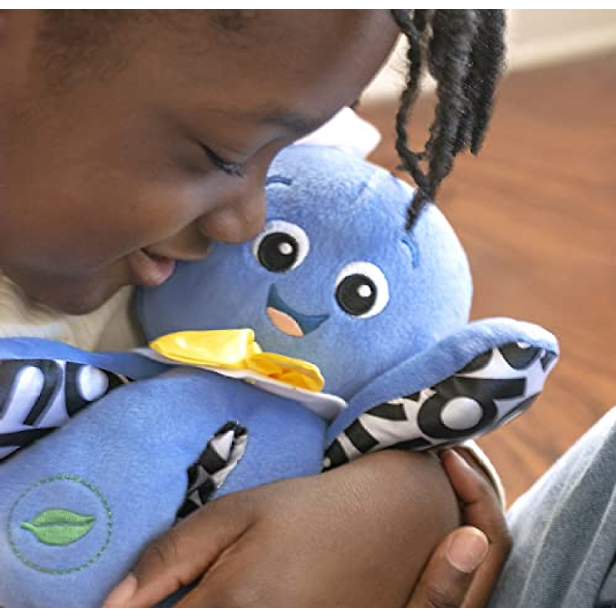 Baby Einstein Octoplush Musical Octopus Stuffed Animal Plush Toy, Age 3 Month+, Blue, 11"