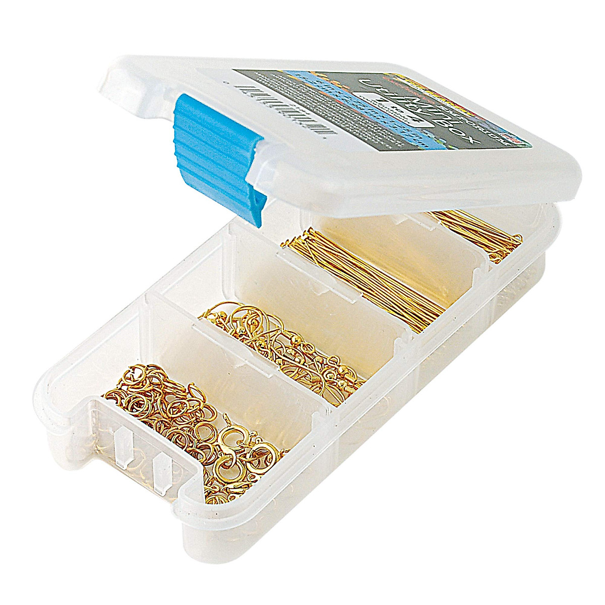 The Beadery Mini Utility Box Storage Container, clear