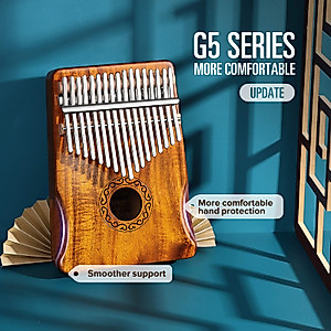 MIFOGE Mini Kalimba Thumb Piano 8Keys & MIFOGE Kalimba Thumb Piano 17 Keys