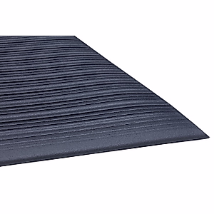 Guardian 24030502 Air Step Anti-Fatigue Floor Mat, Vinyl, 3'x5', Black, Reduces fatigue and discomfort, Can be easily cut to fit any space