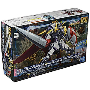 Bandai Hobby HGBD 1/144#4 Gundam Justice Knight Gundam Build Divers, Multi (BAS5058203)