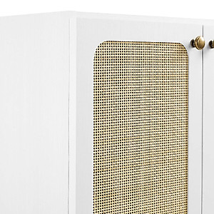 Modway Chaucer 24” Bathroom Vanity Cabinet in White (Sink Basin Not Included), 30 Inches