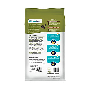 Solid Gold Dry Dog Food for Adult & Senior Dogs - Made w/Real Venison, Potato, & Pumpkin - Nutrientboost Buck Wild Sensitive Stomach Dog Food for Protein Sensitivities & Gut Health - 22 LB