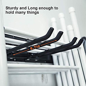Wallmaster 15 PCS Tool Storage Rack Garage Storage Wall Mount & Garage Storage Tool Organizer System Heavy Duty Tools