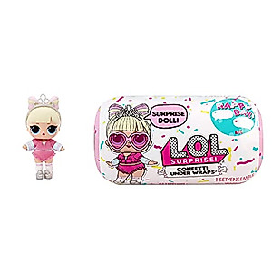 L.O.L. Surprise! Confetti Reveal with 15 Surprises Including Collectible Doll with Confetti Pop Fashion Outfits, Accessories - Doll Toy, Ages 4 5 6 7+ Years Old, Multicolor, 576440C3