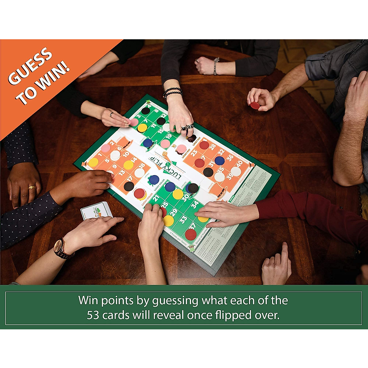 Lucky Flip - Guess The Card To Win | Play It Safe or Go Hard | Fun Game For Adults & Family