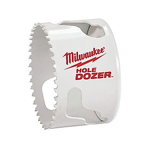 MILWAUKEE'S Hole Saw, Bi-Metal, Black, 3-3/4 in. (49-56-9643T)
